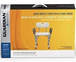 Guardian Bath Bench with Back & Arms